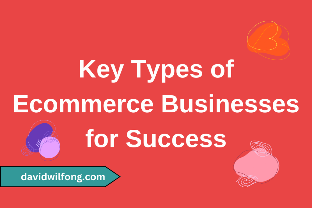 Types Of Ecommerce Businesses: Success Guide (2024)